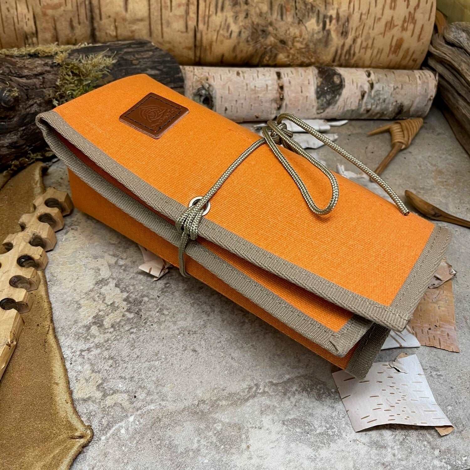 Orange Canvas Tool Roll – Ben & Lois Orford