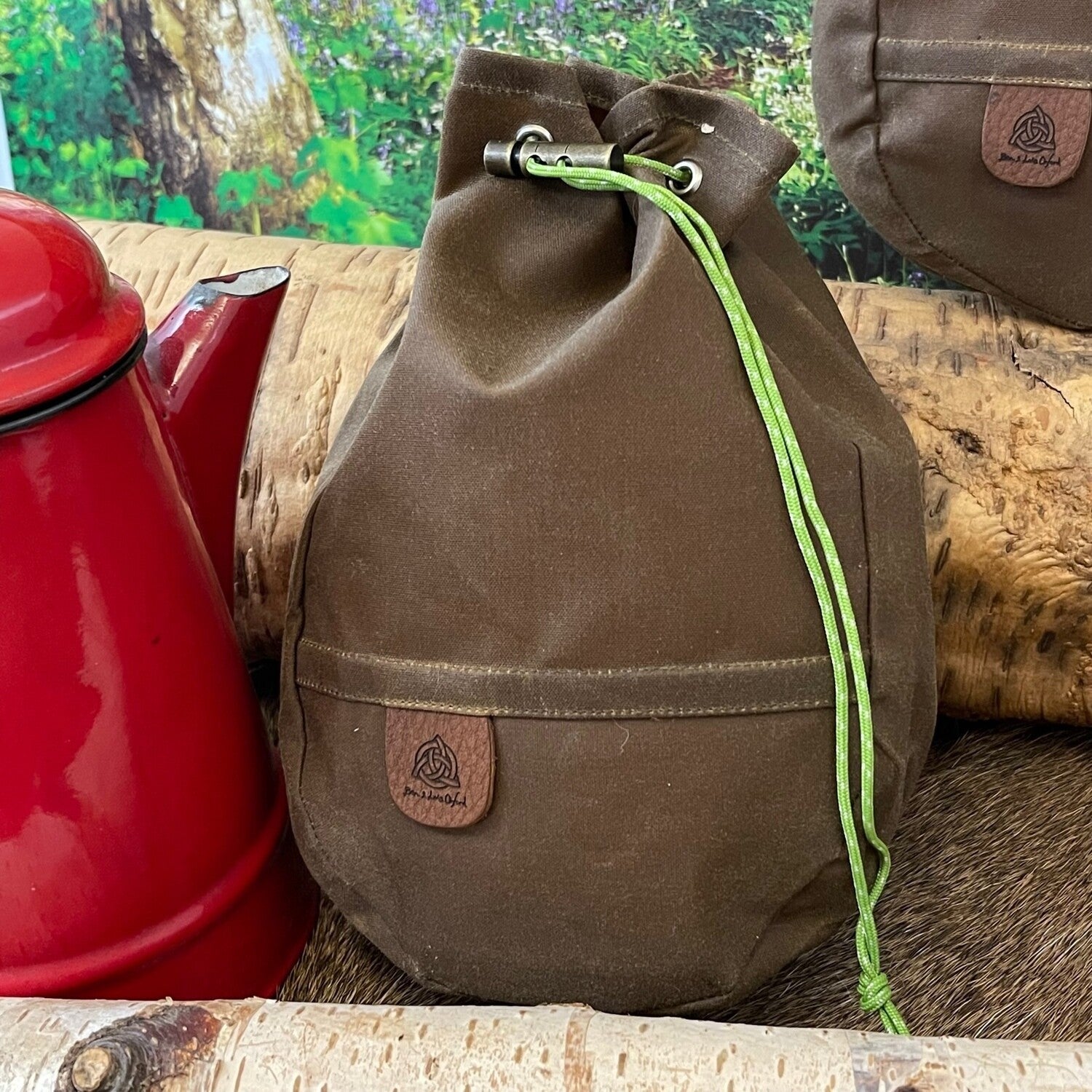 Waxed Cotton Sami Style Pouch - Ben & Lois Orford